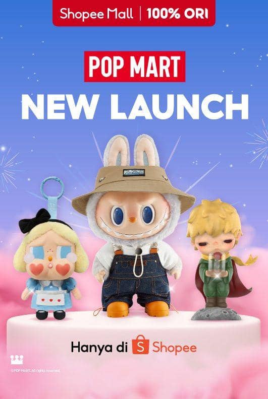POP MART Hadirkan Labubu Edisi Terbaru Cuma di Shopee! | IDN Times