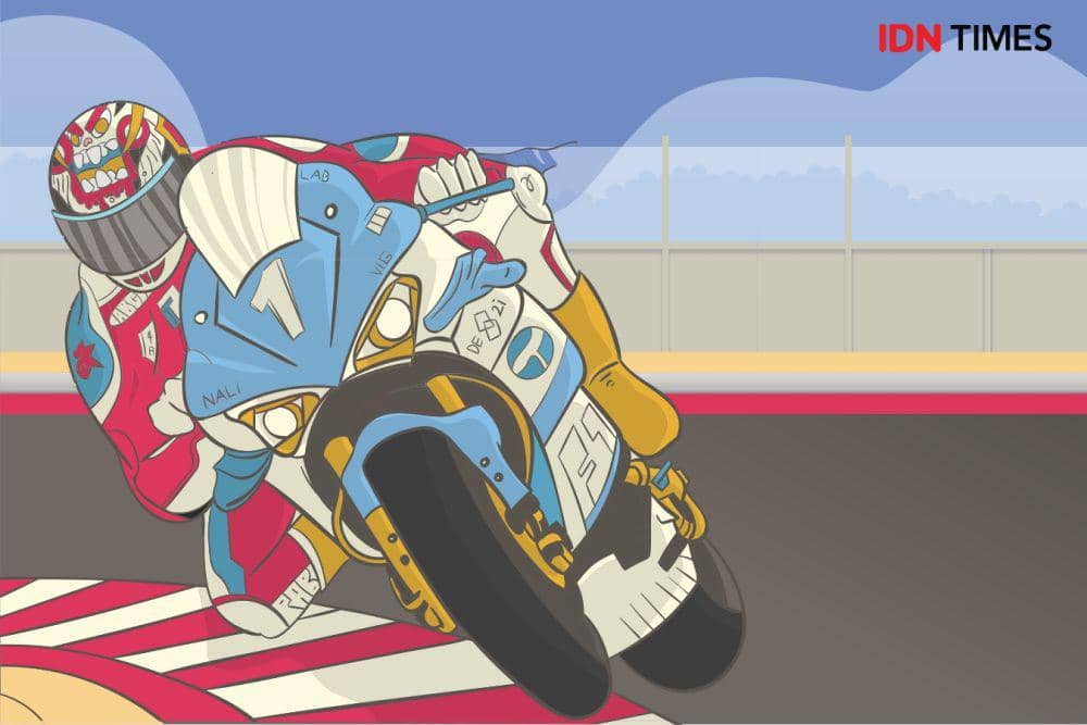 13 Sirkuit MotoGP yang Pemenang Terbanyaknya Masih Rossi | IDN Times