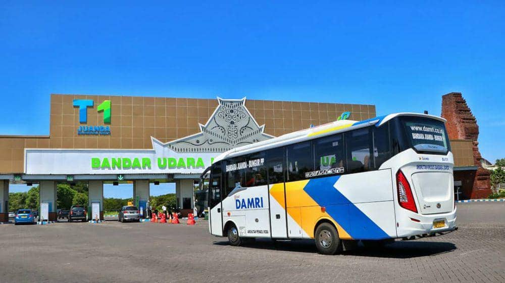Jadwal, Rute, dan Tarif Bus DAMRI dari Bandara Juanda | IDN Times Jatim