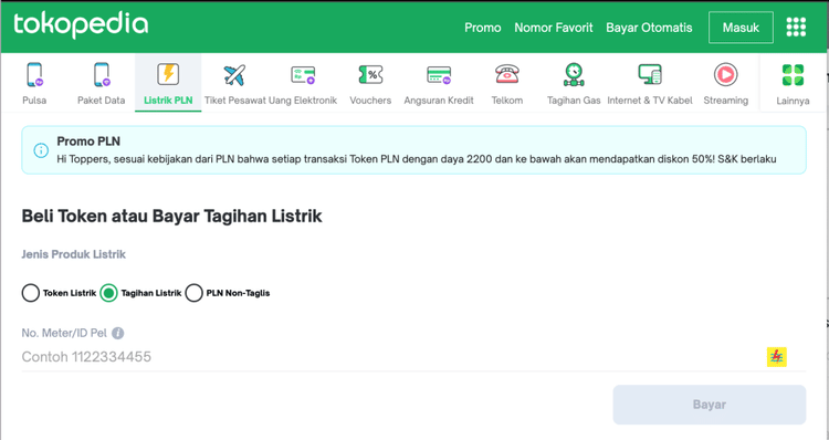 Panduan Beli Token Listrik PLN Diskon 50 Persen Marketplace | IDN Times