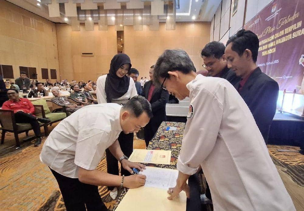 KPU Solo Tetapkan Respati-Astrid Sebagai Walikota Solo | IDN Times Jateng