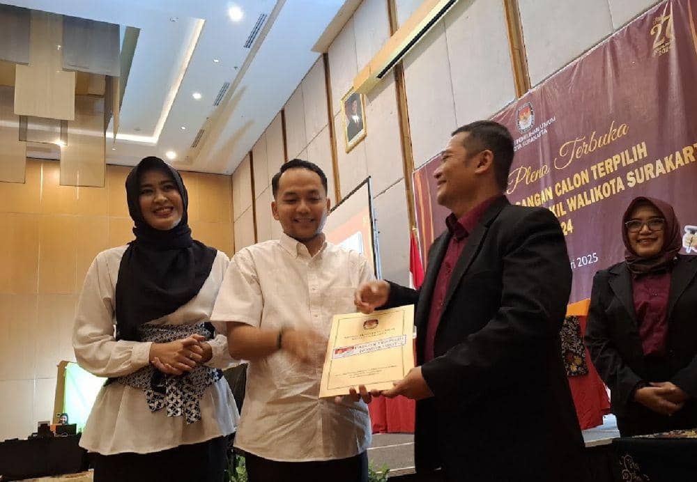 KPU Solo Tetapkan Respati-Astrid Sebagai Walikota Solo | IDN Times Jateng
