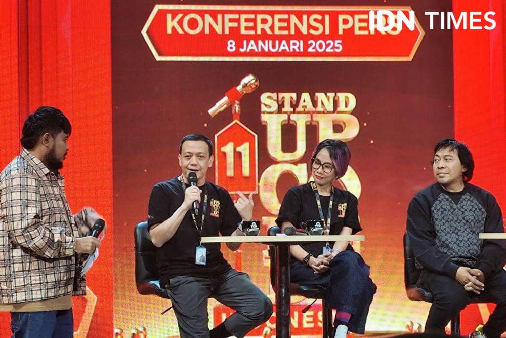 Fakta Stand Up Comedy Indonesia 11, Trio GJLS Balik Jadi MC | IDN Times
