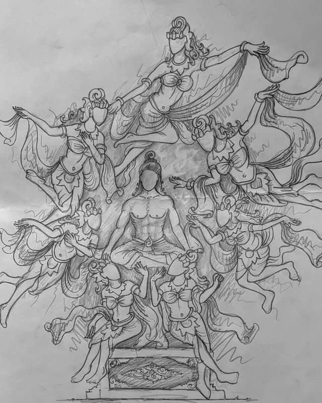 10 Potret Sketsa Ogoh-Ogoh Bali 2025, Sambut Nyepi | IDN Times Bali