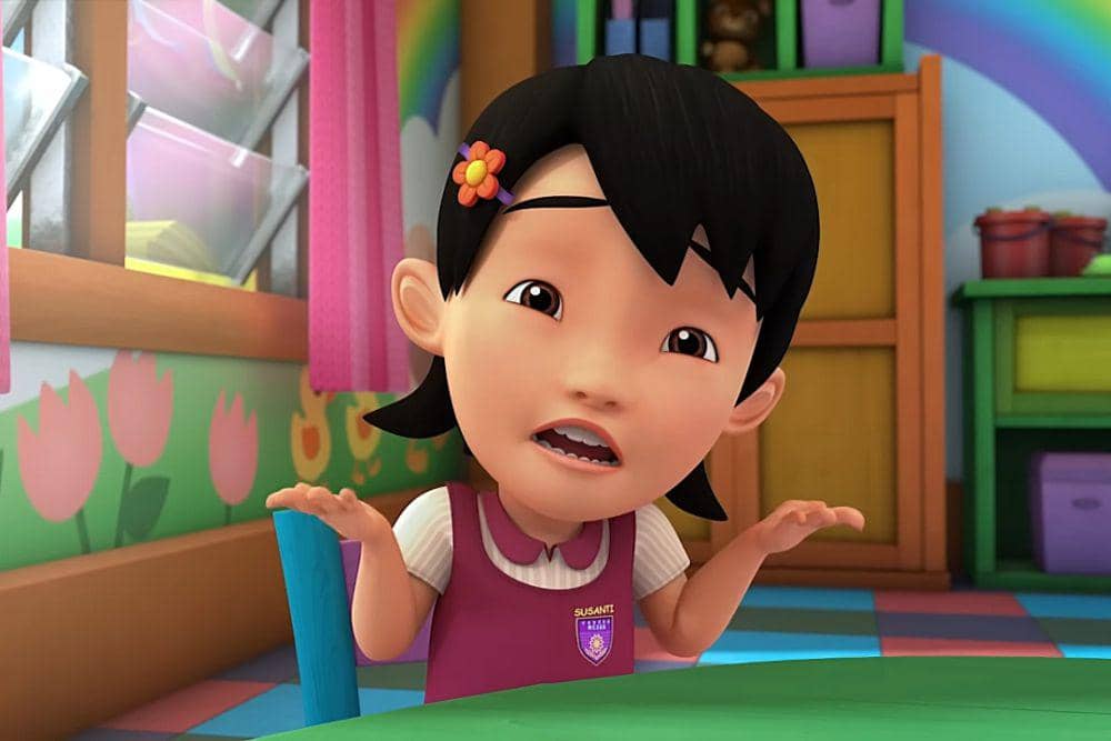 Asal Usul Karakter Susanti di Upin Ipin | IDN Times