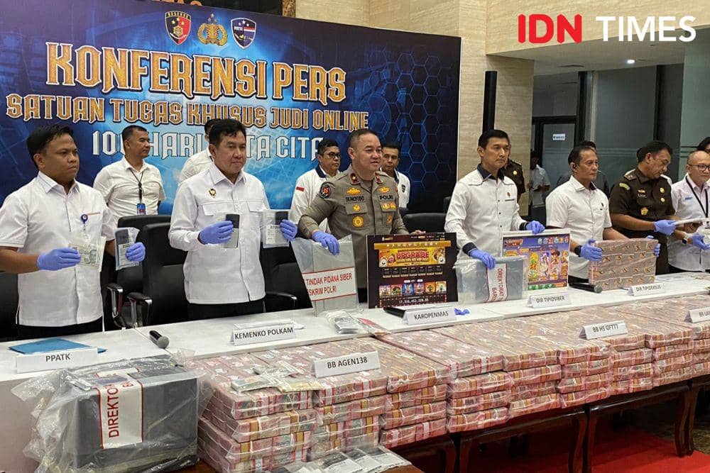 Bareskrim Ungkap 3 Kasus Judi Online, Sita Aset Rp61 Miliar | IDN Times