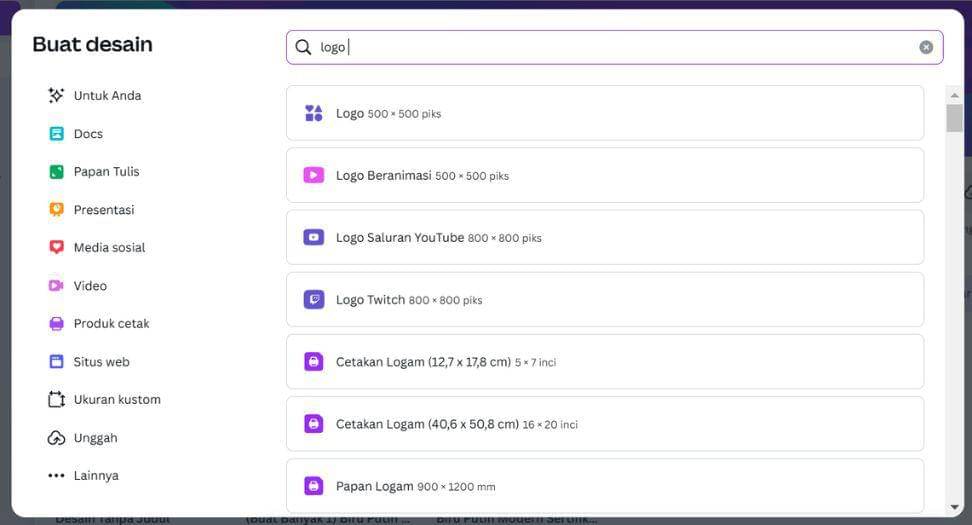 Cara Membuat Logo di Canva Pakai Template, Mudah dan Gratis | IDN Times