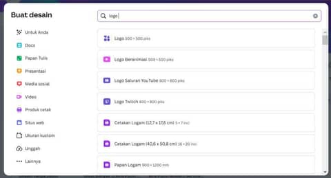 Cara Membuat Logo di Canva Pakai Template, Mudah dan Gratis | IDN Times