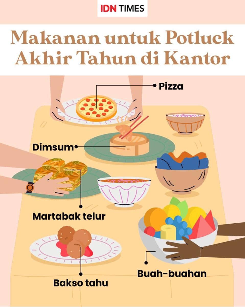 10 Ide Makanan untuk Potluck Akhir Tahun di Kantor | IDN Times