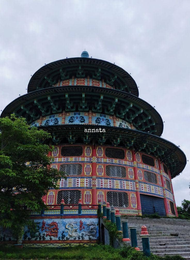 Pagoda Tian Ti Surabaya Wisata Mirip Beijing | IDN Times Jatim