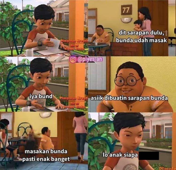 10 Meme Kocak Dennis Teman Adit & Sopo Jarwo | IDN Times