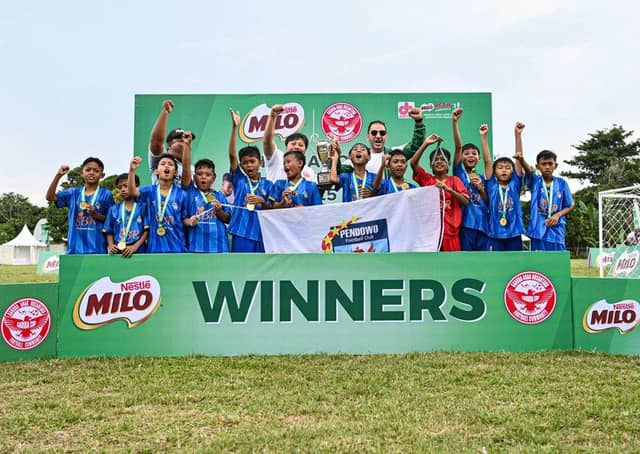 10.000 Pesepak Bola Muda Bertanding di MILO National | IDN Times Jabar