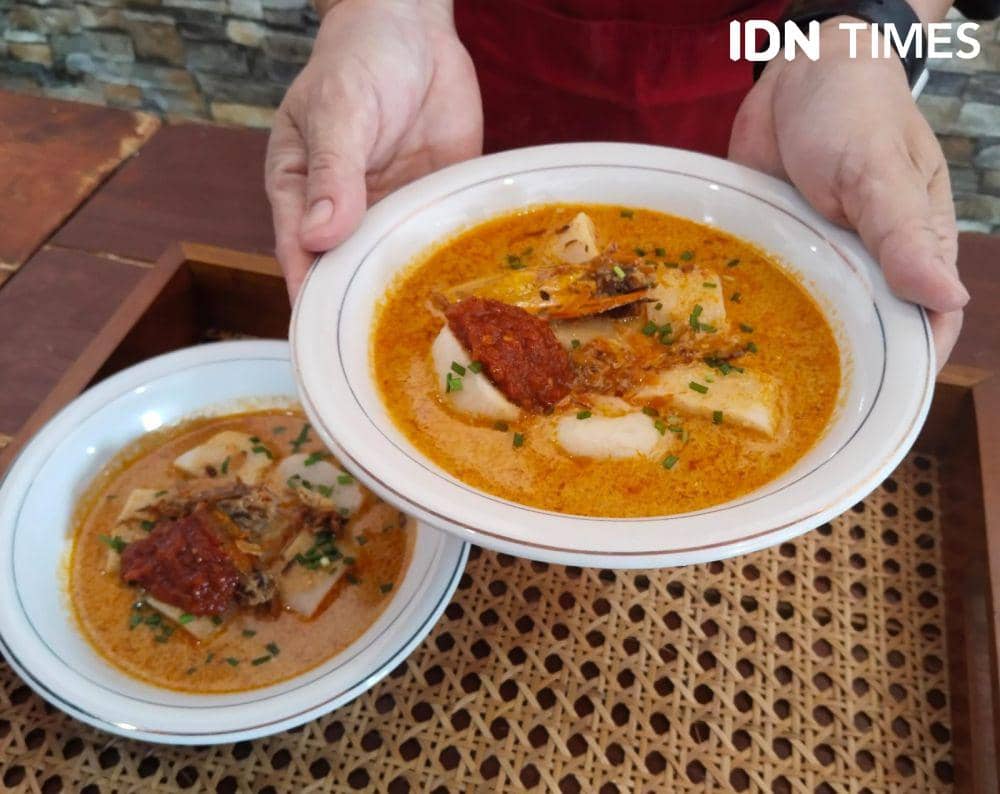 Resep Laksan Khas Palembang, Sering jadi Menu Takjil Ramadan | IDN ...