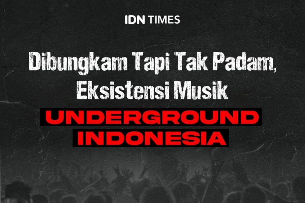 Dibungkam Tak Padam, Eksistensi Musik Underground | IDN Times Sumut