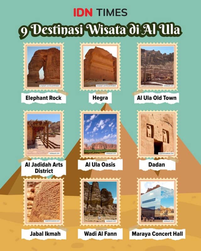 9 Destinasi Wisata di Al Ula yang Wajib Dikunjungi | IDN Times