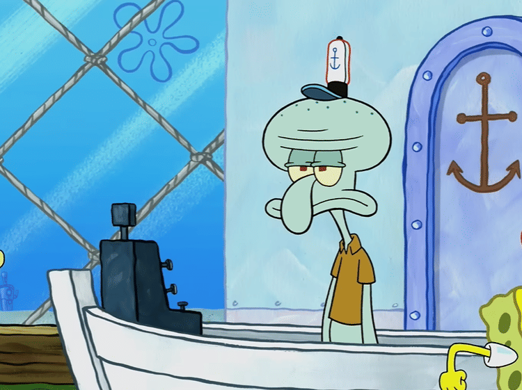 5 Alasan Squidward Karakter Paling Relatable di SpongeBob | IDN Times