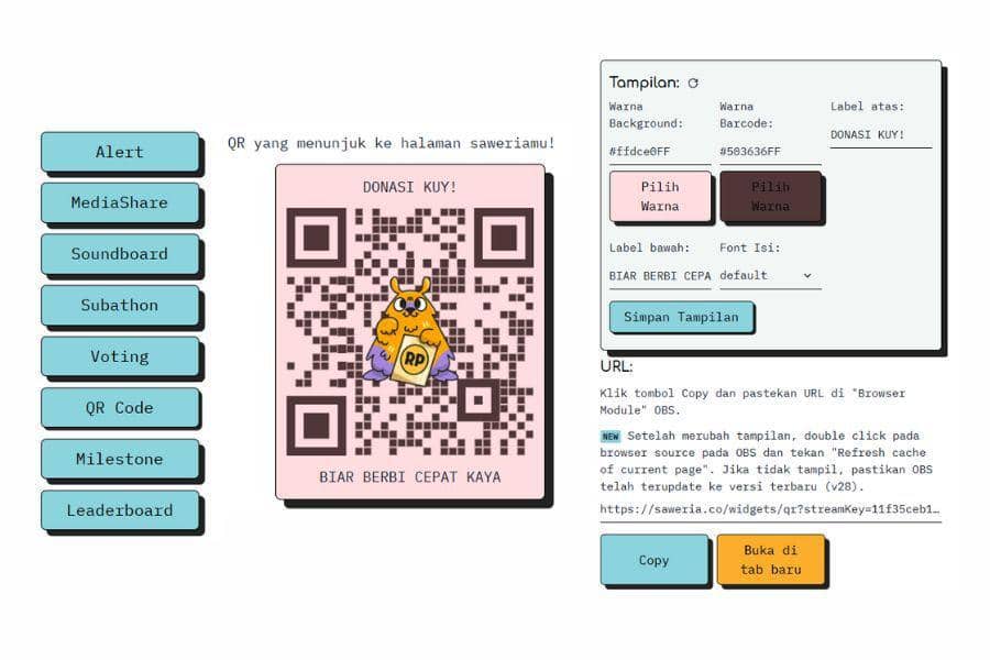 Cara Pakai Saweria untuk Streaming dan Donasi, Mudah! | IDN Times