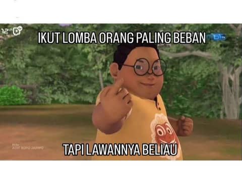 7 Meme Dennis dari Kartun Adit & Sopo Jarwo | IDN Times