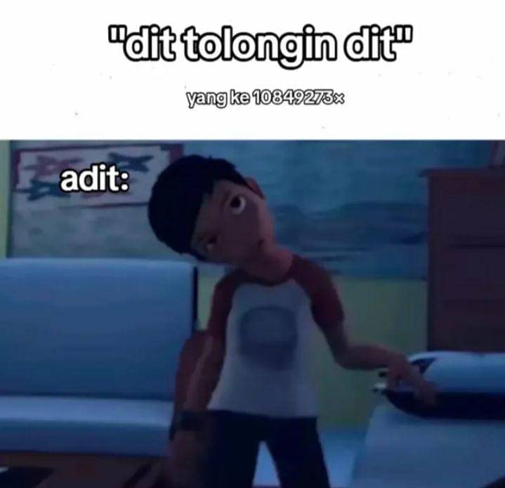 7 Meme Dennis dari Kartun Adit & Sopo Jarwo | IDN Times