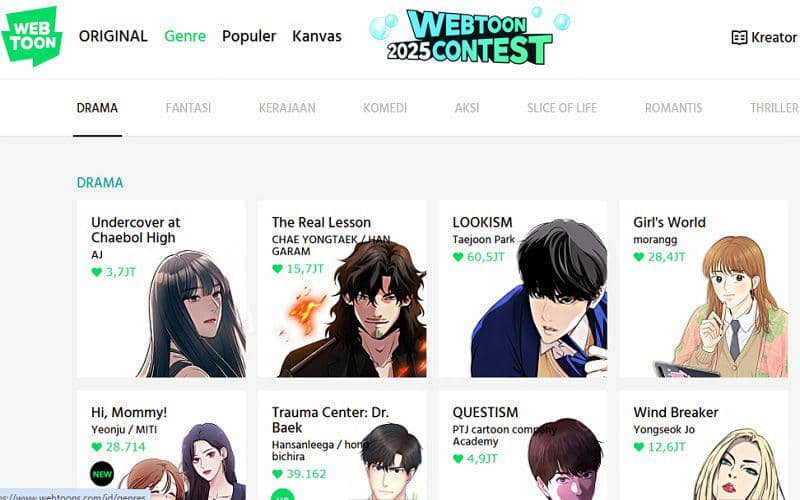 5 Situs Baca Manga Sub Indo Gratis dan Legal | IDN Times