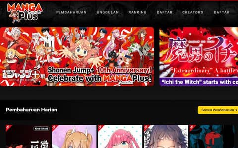 5 Situs Baca Manga Sub Indo Gratis dan Legal | IDN Times