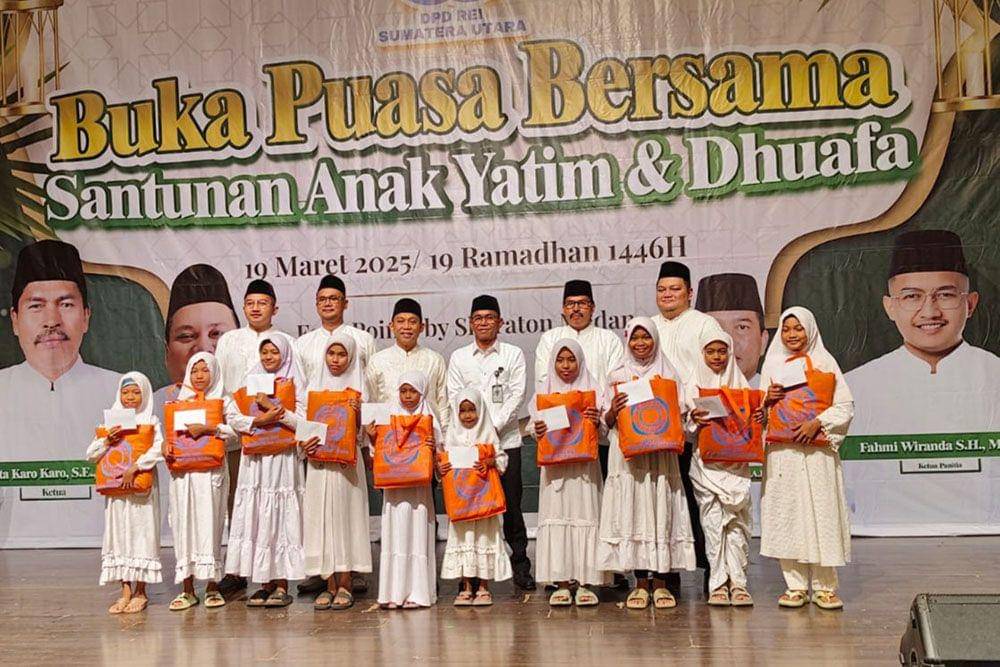 REI Sumut Gelar Buka Puasa Bersama dan Santuni Anak Yatim | IDN Times Sumut