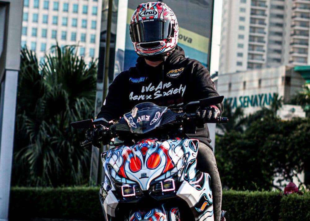 5 Ide Modifikasi Aerox 155, Ubah Suspensi hingga Warna | IDN Times