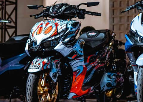 5 Ide Modifikasi Aerox 155, Ubah Suspensi hingga Warna | IDN Times