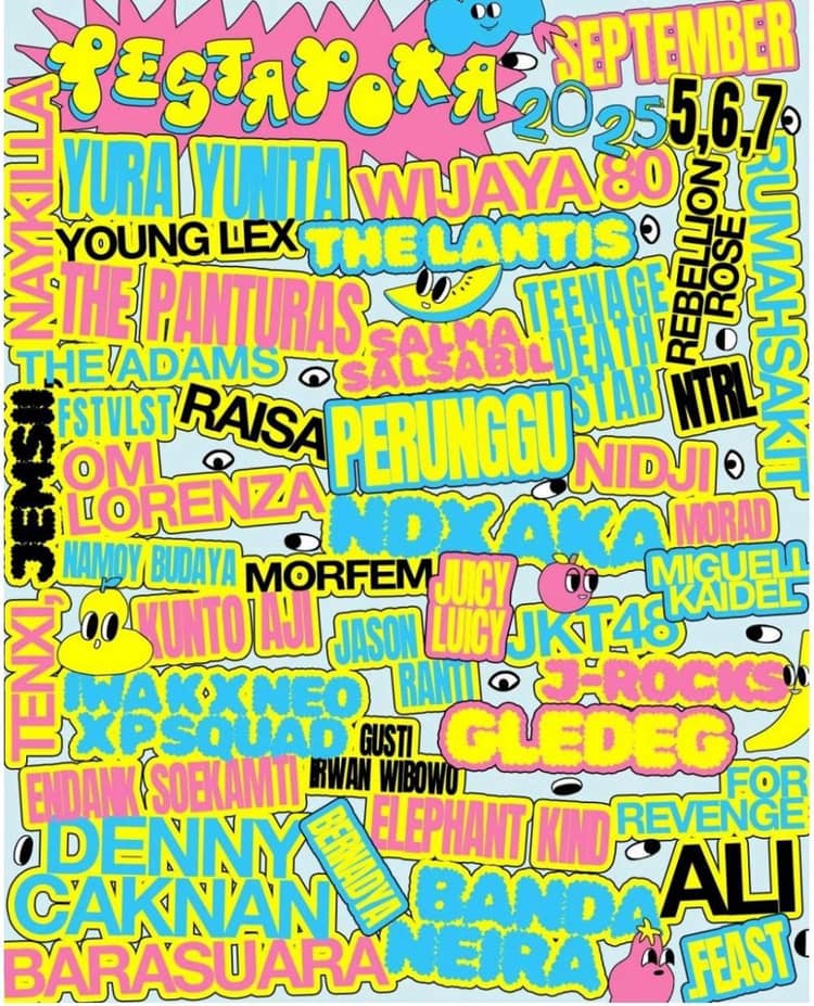 Rundown Pestapora 2025, Lengkap dari Day 1 sampai Day 3 | IDN Times