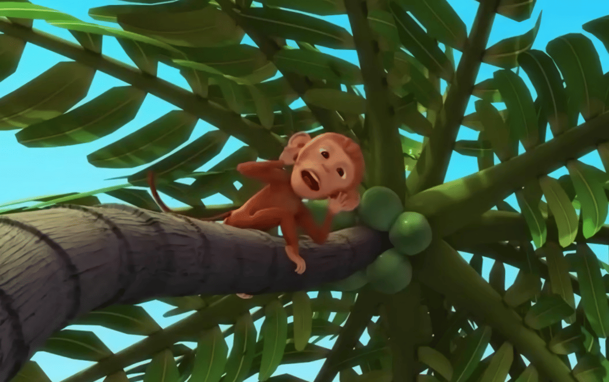 Kompilasi Gambar Monyet di Upin dan Ipin, Bisa Buat Stiker WA ...