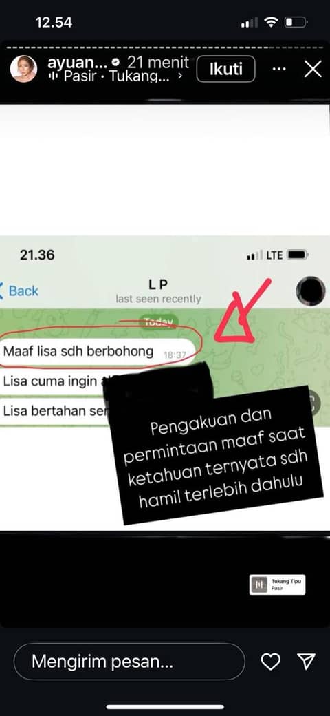 Lisa Mariana Akui Berbohong dan Anaknya Bukan Anak RK | IDN Times Jabar