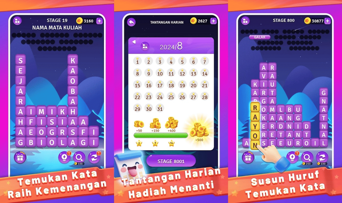 15 Game Teka-teki Silang Offline dan Online untuk Asah Otak | Duniaku.com