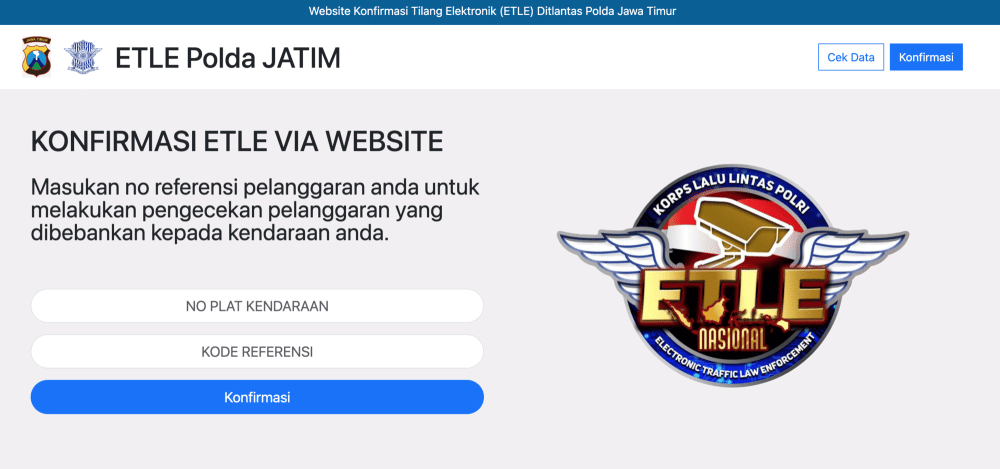 Begini Cara Cek Tilang ETLE Secara Online, Praktis dan Cepat | IDN Times