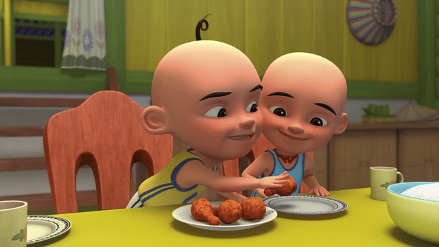 7 Hal yang Berbeda di Upin dan Ipin Episode Nikmat Remake | Duniaku.com