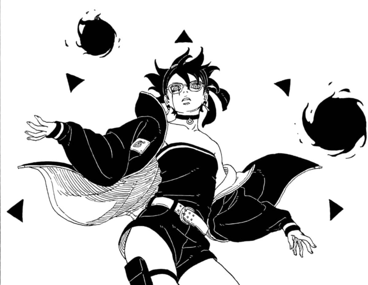 Ini Kekuatan Mangekyou Sharingan Sarada di Boruto: TBV Bab 21 ...