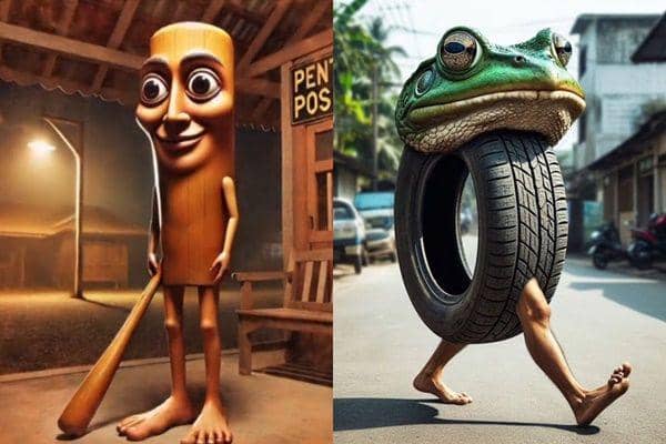 5 Meme Anomali Brainrot Indonesia, Ada Tung Tung Tung Sahur | IDN Times