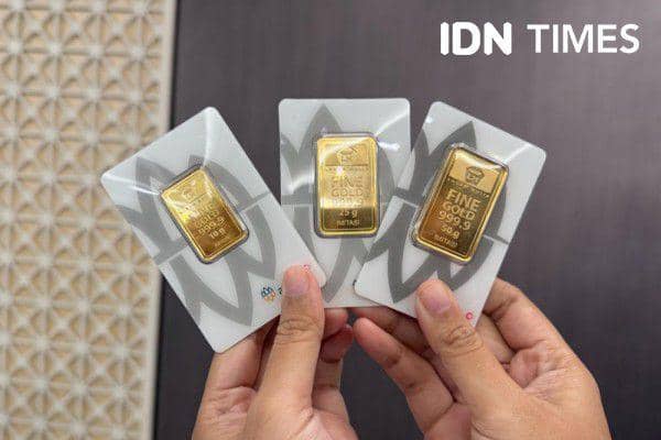 Promo Emas Batangan Antam Palembang Hari Ini, 5 dan 10 Gram | IDN Times ...