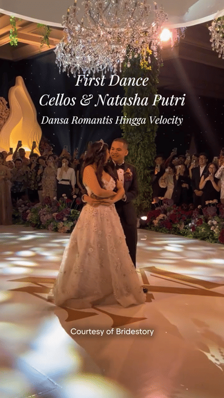 7 Potret Resepsi Pernikahan Cellos dan Natasha Putri | IDN Times