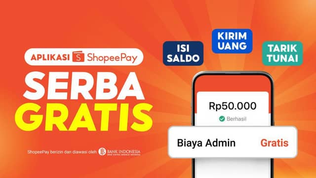 Kirim Uang, Isi Saldo, Tarik Tunai di ShopeePay Serba Gratis | IDN Times