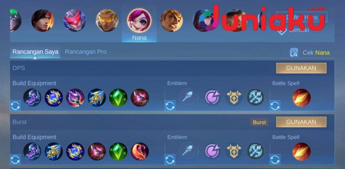Build Nana Tersakit 2025, Mage yang Paling Bikin Jengkel! | Duniaku.com