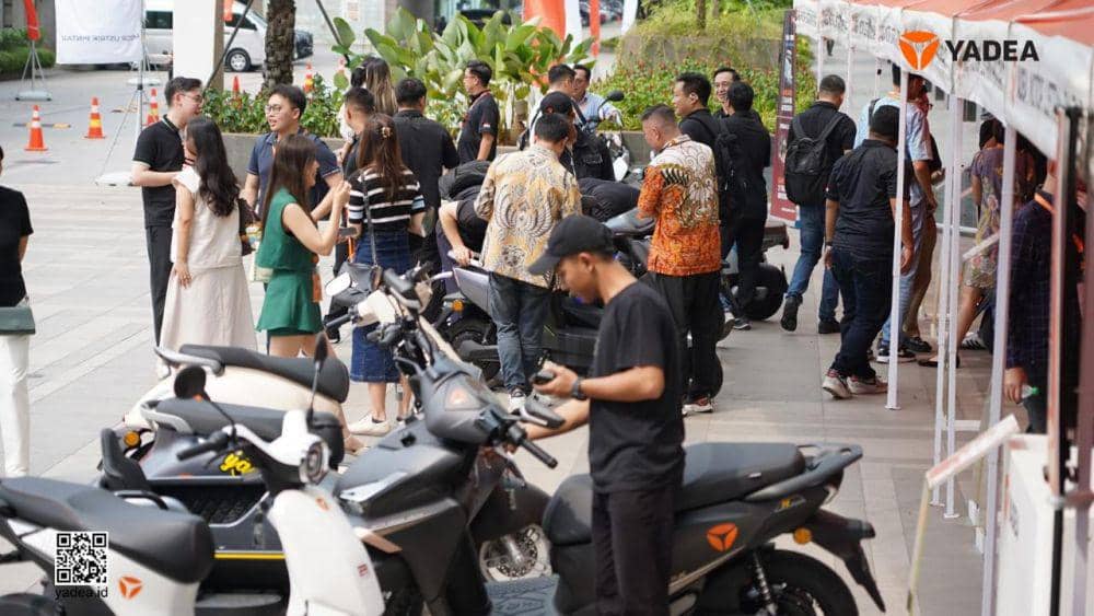 Yadea Beri Penyegaran Warna Baru di 4 Model Motor Listriknya | IDN Times