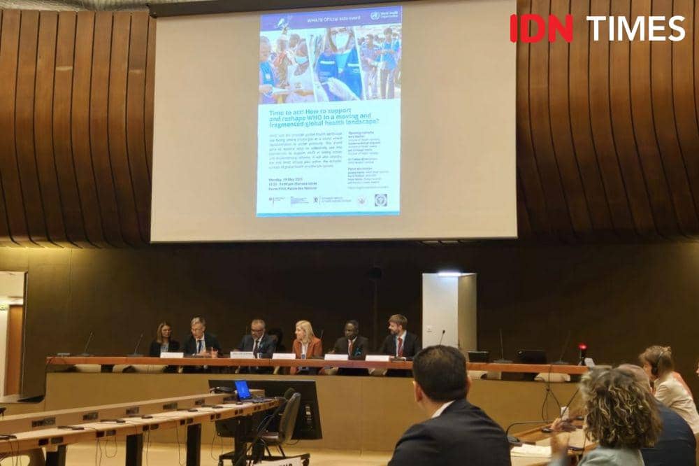 29 Tokoh Kesehatan Dunia Antre Bertemu Menkes RI di WHA 78 | IDN Times