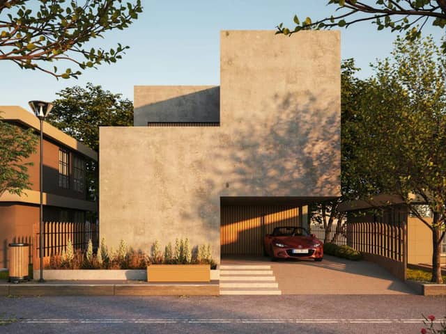 Desain Unik Fasad Rumah Modern, Inspirasi Hunian yang Gak Monoton | IDN ...