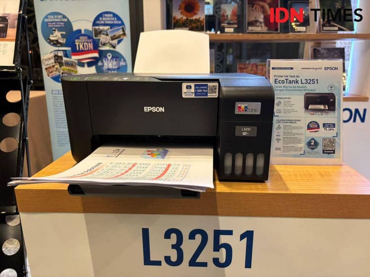 Epson Indonesia Luncurkan Epson EcoTank L3211 dan L3251 | IDN Times