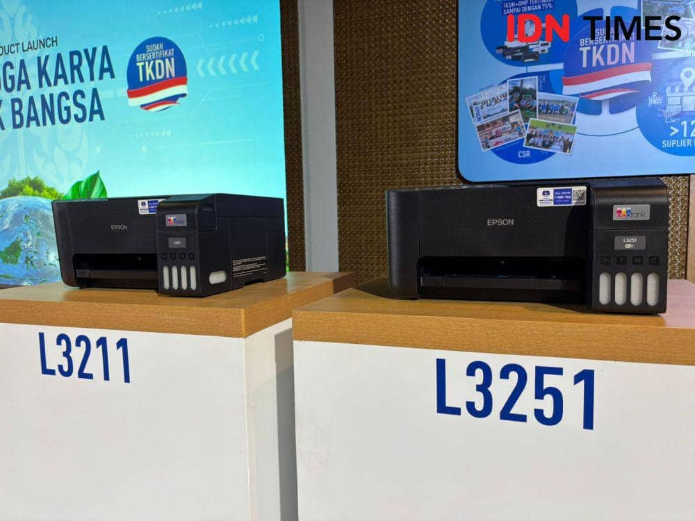 Epson Indonesia Luncurkan Epson EcoTank L3211 dan L3251 | IDN Times