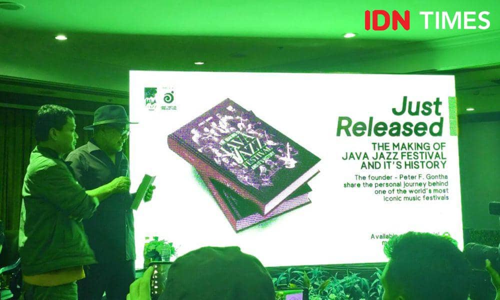 Peter F. Gontha Rilis Buku The Making of Java Jazz Festival | IDN Times