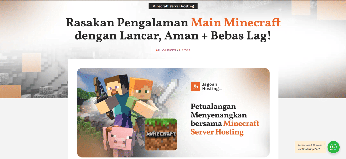 9 Rekomendasi Minecraft Server Hosting, Performa Cepat dan Aman ...