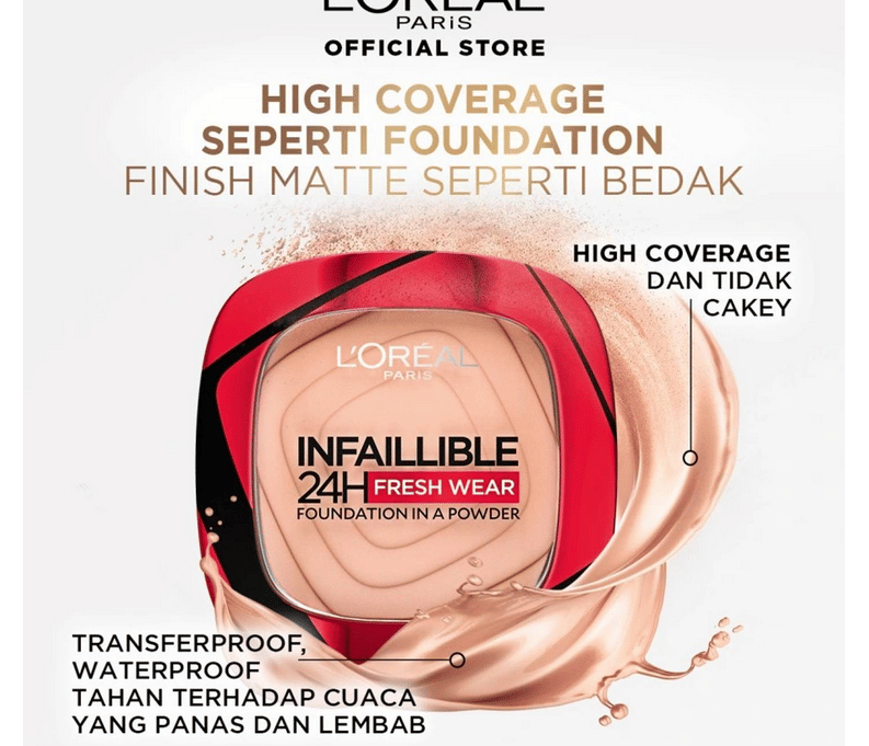 10 Bedak yang Semakin Berkeringat Semakin Bagus, Flawless! | IDN Times