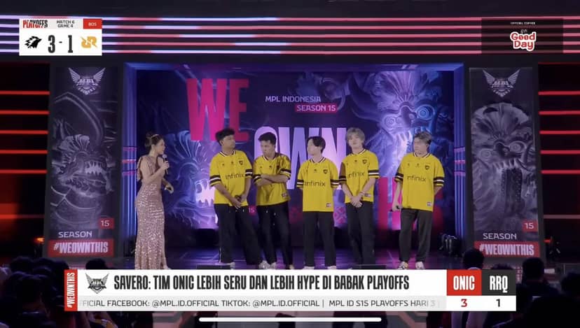 5 Kunci Kemenangan ONIC Atas RRQ pada Playoff MPL ID S15 | IDN Times