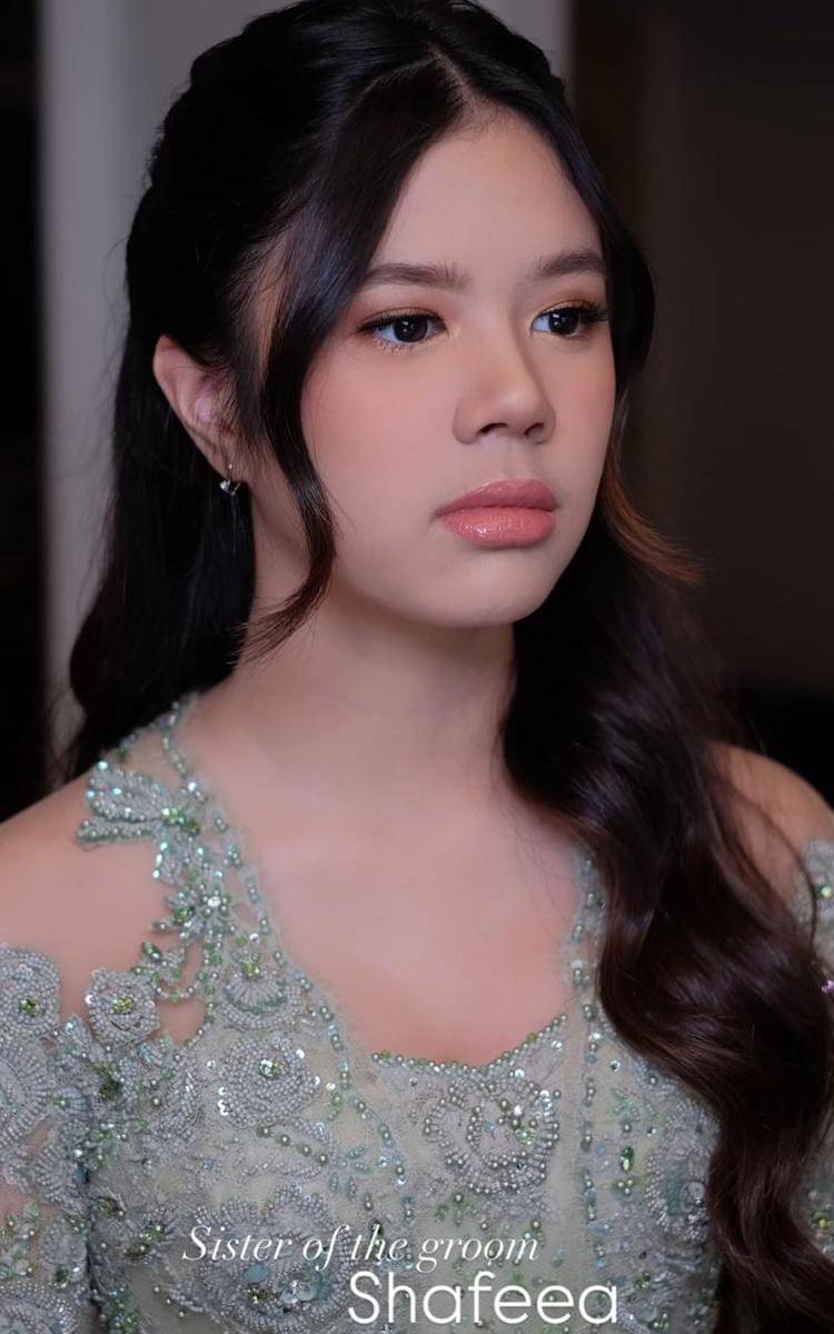 Potret Shafeea Ahmad di Pernikahan Al Ghazali dan Alyssa Daguise | IDN ...